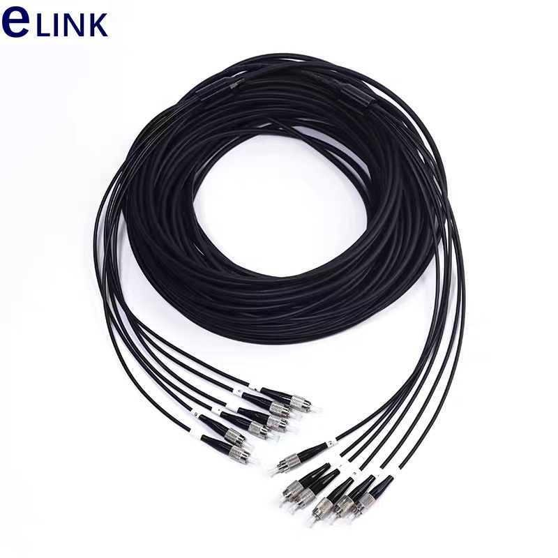 10M 6 cores LSZH Fiber optic Patchcords 6C Armored LC SC FC ST 5.0mm ...