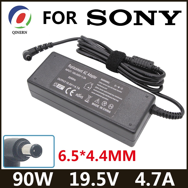 19.5V 4.7A 90W 6.54.4mm Charger AC laptop Adapter For Sony Vaio PCG-61511L VGP-AC19V20 VGP ...