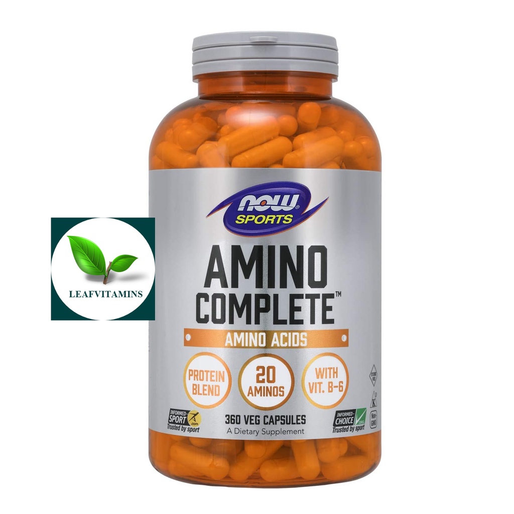 NOW Foods Amino Complete / 360 Capsules - leafvitamins - ThaiPick