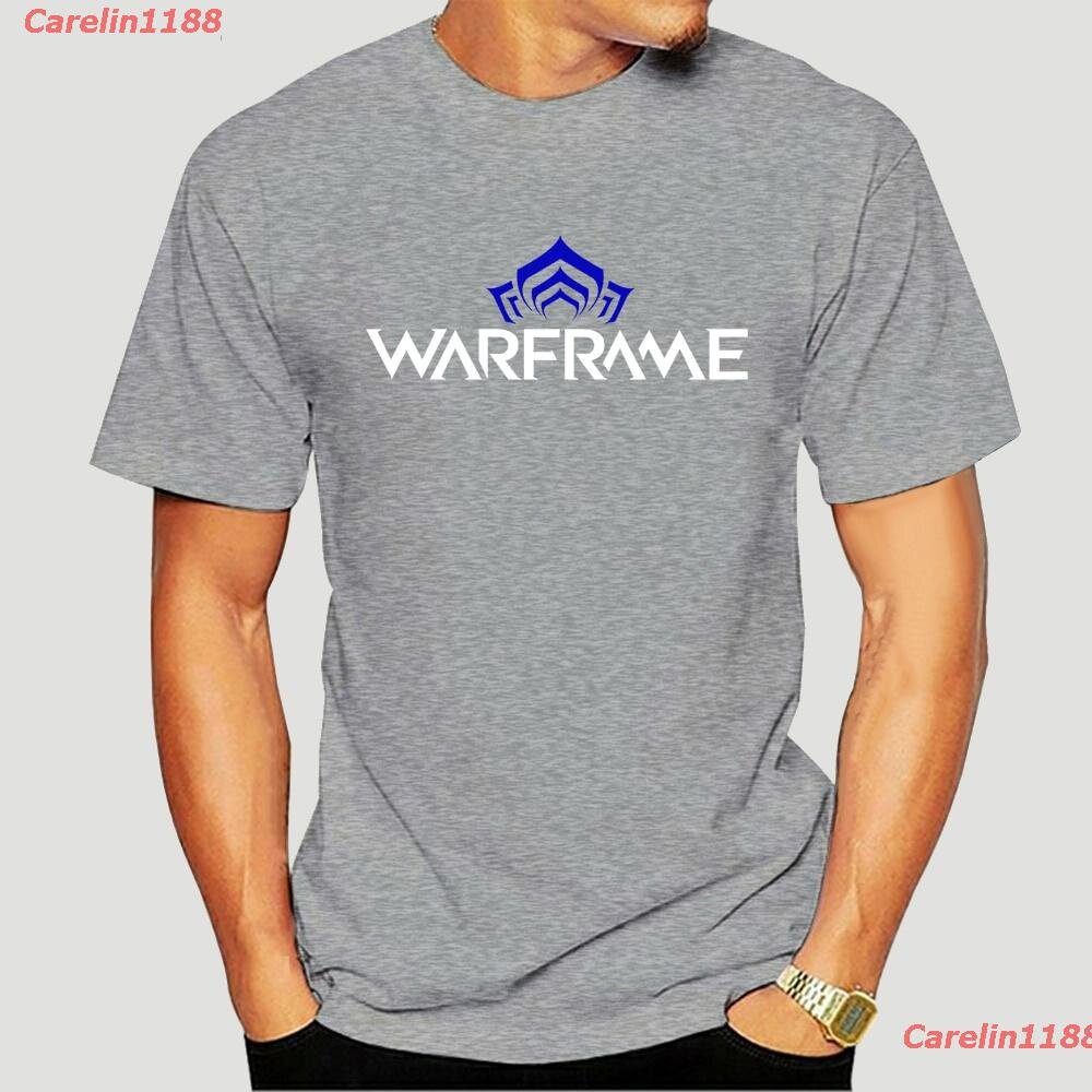 Carelin1188 New Warframe Rpg Mmo เสื้อยืดลําลองสําหรับผู้ชายผ้าฝ้าย 100 ...