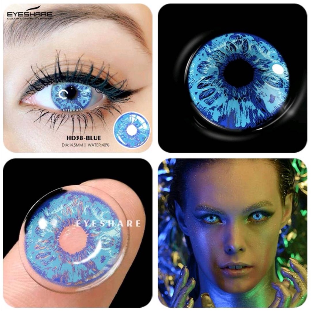 พร้อมส่งในไทย คอนแทคเลนส์คอสเพลย์ รายปี gojo jujutsu kaisen รุ่นwhite ...