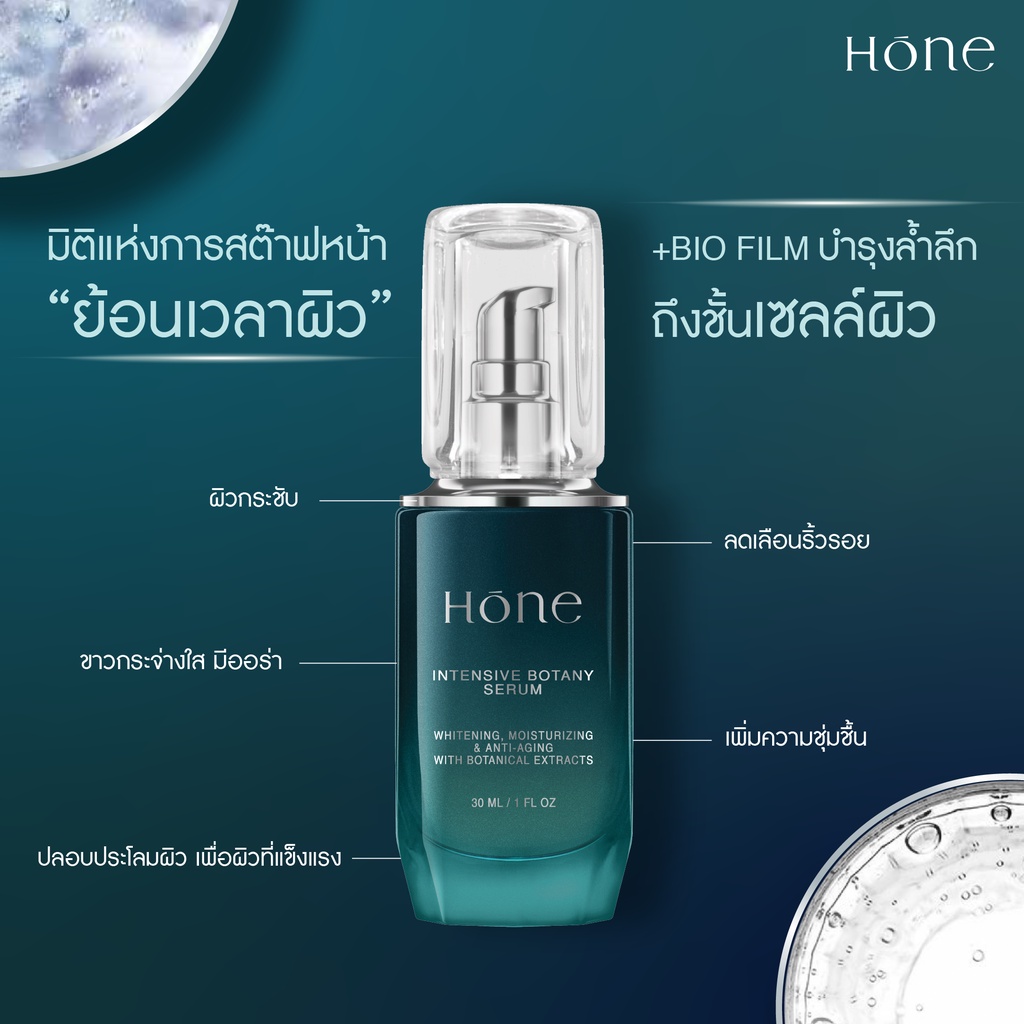 โปร 3ขวด HONE INTENSIVE BOTANY SERUM โฮน อินเทนซีฟ โบทานี เซรั่ม (30มล. ...