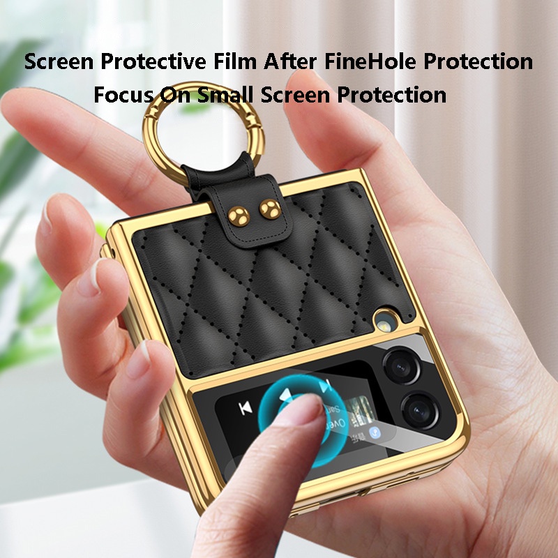 Local StockRing Holder Case For Samsung Galaxy Z Flip 3 5G Cover ...