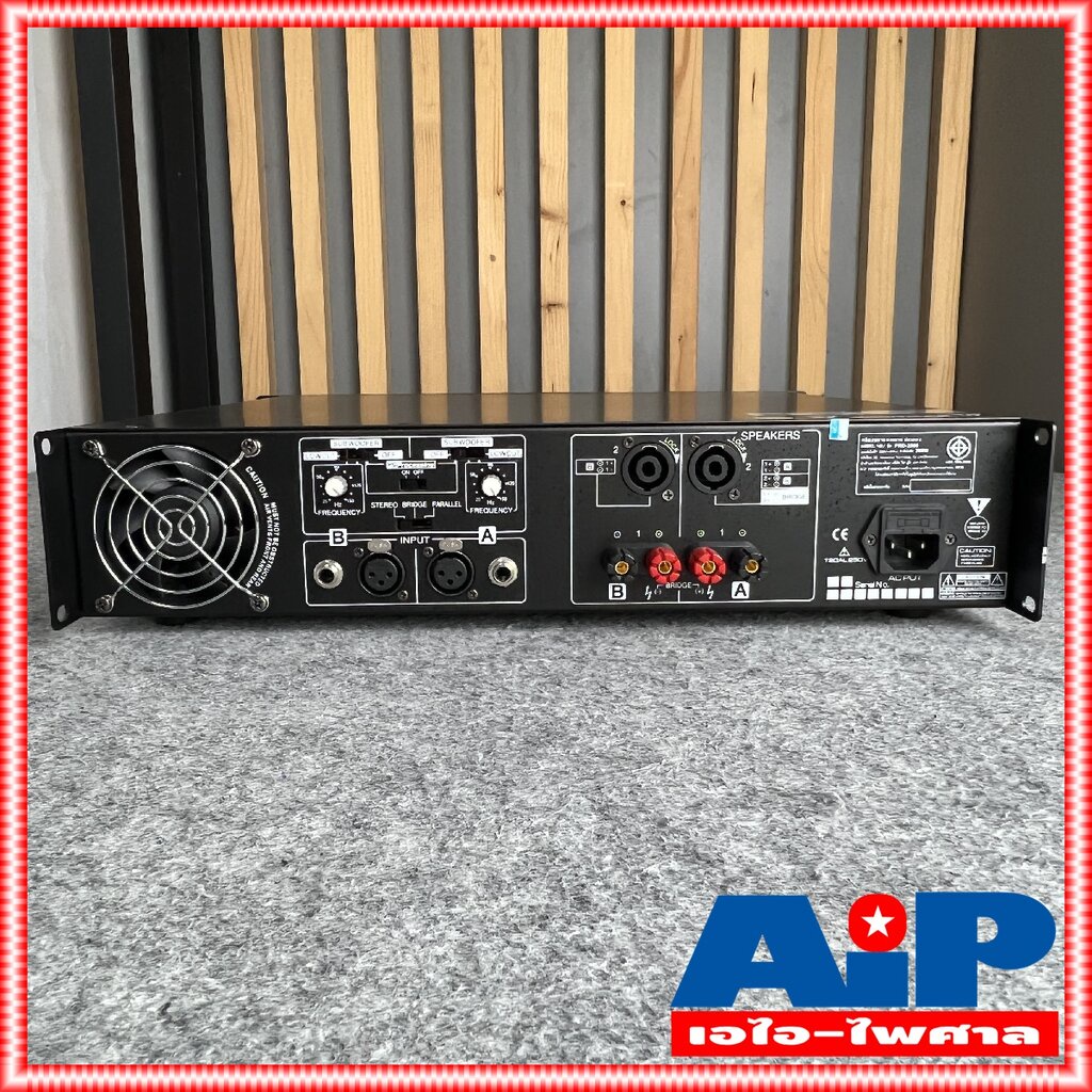 PROEURO TECH PRO2500 POWERAMP โปรยูโรเทค PRO-2500 PRO 2500 ขยาย ...