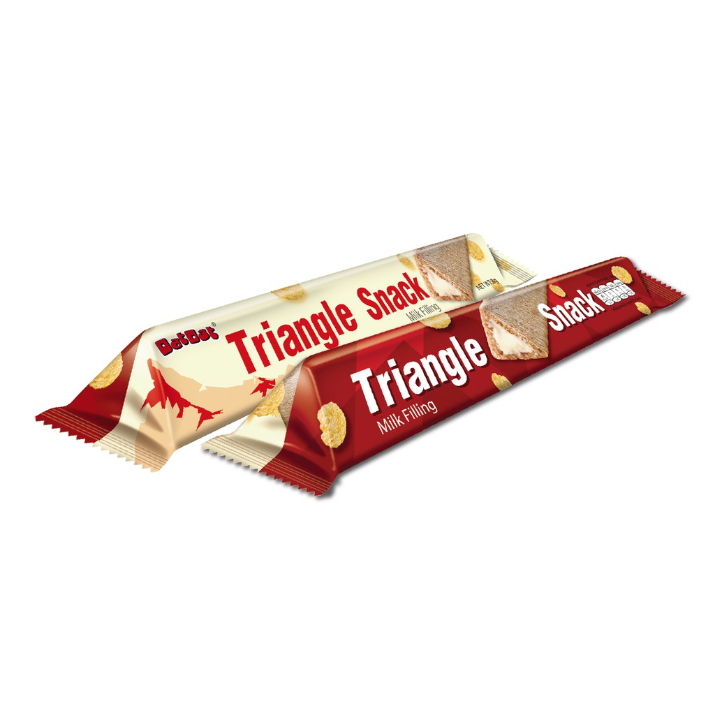 ไตรแองเกิล สแน็ควิทมิลด์ ฟิลลิ่ง ตรา แดท แดท 6.5 กรัม Triangle Snack ...