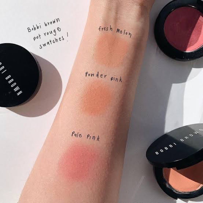 พร้อมส่ง Bobbi Brown Pot Rouge For Lip And Cheeks 37g สี Powder Pinkpale Pinkpretty Powerful