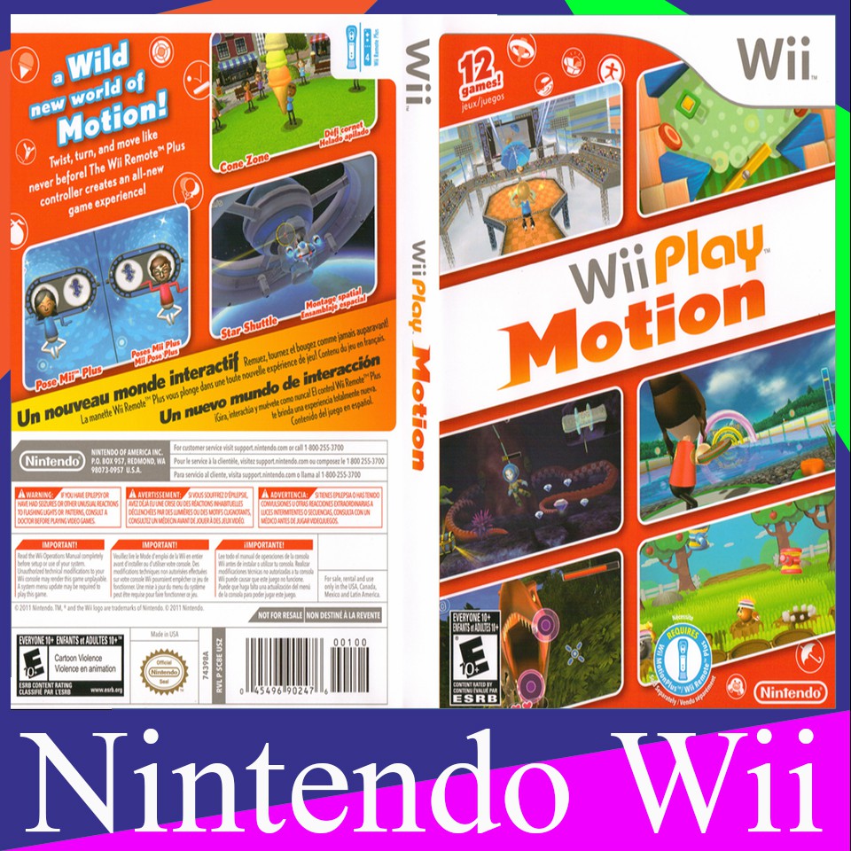Wii Play - Motion (USA)[WII] | Shopee Thailand