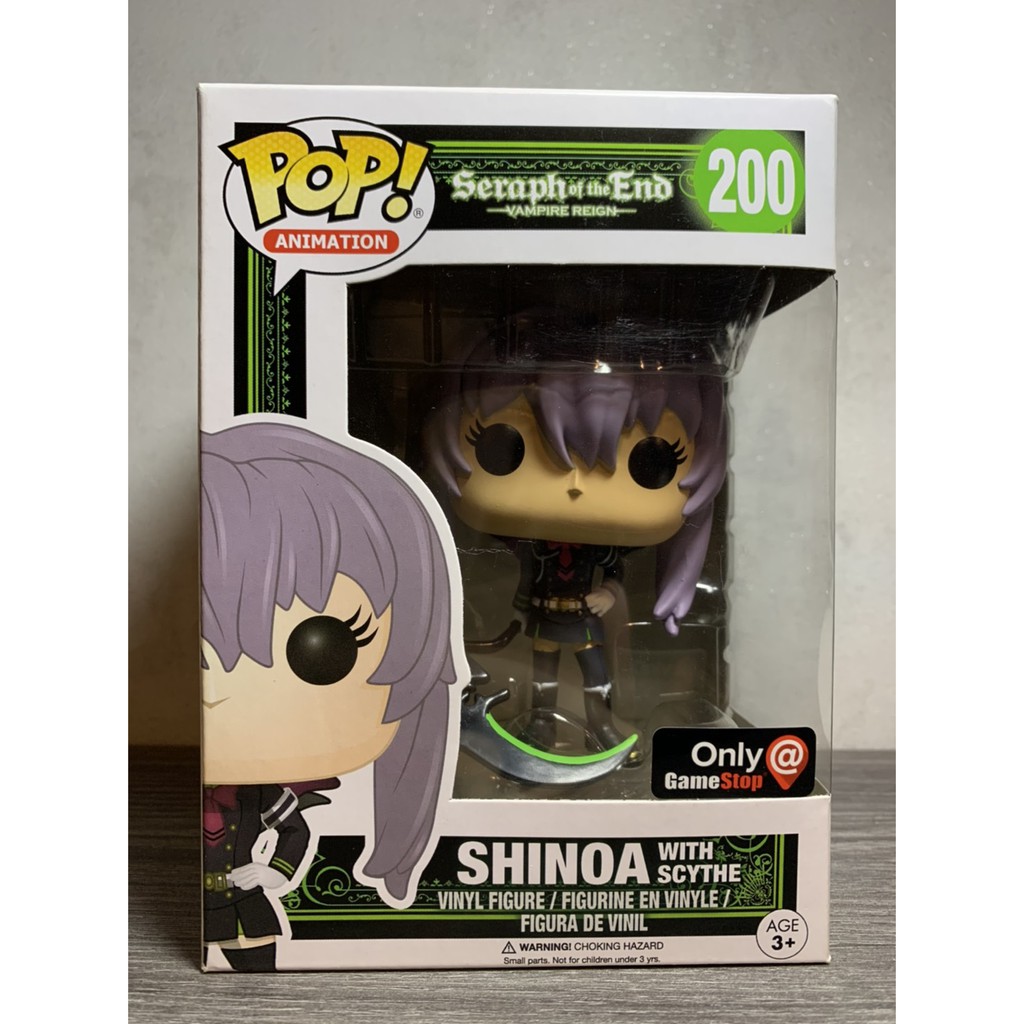Funko Pop - Animation - Seraph of the End - Gamestop - Shinoa with ...