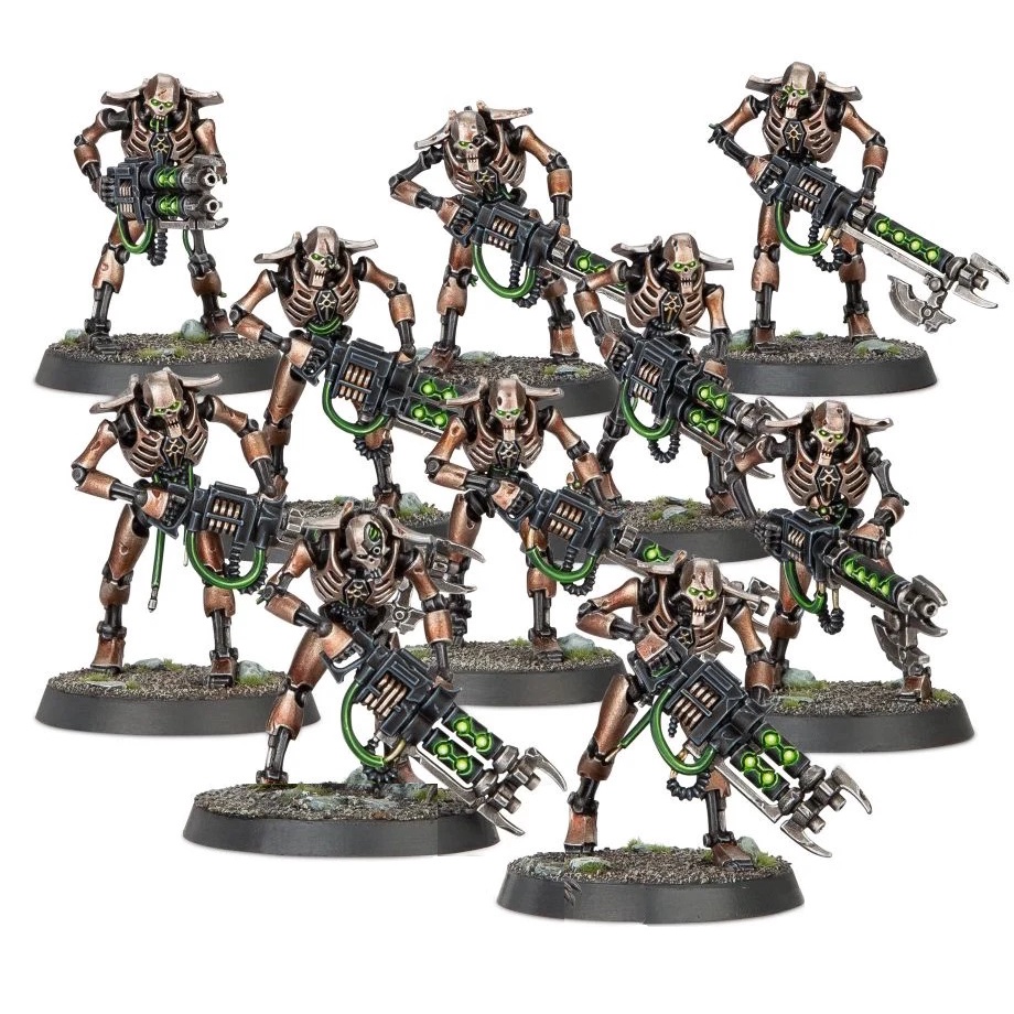 Necrons - Necron Warriors (10) - Warhammer 40k Recruit Edition | Shopee ...