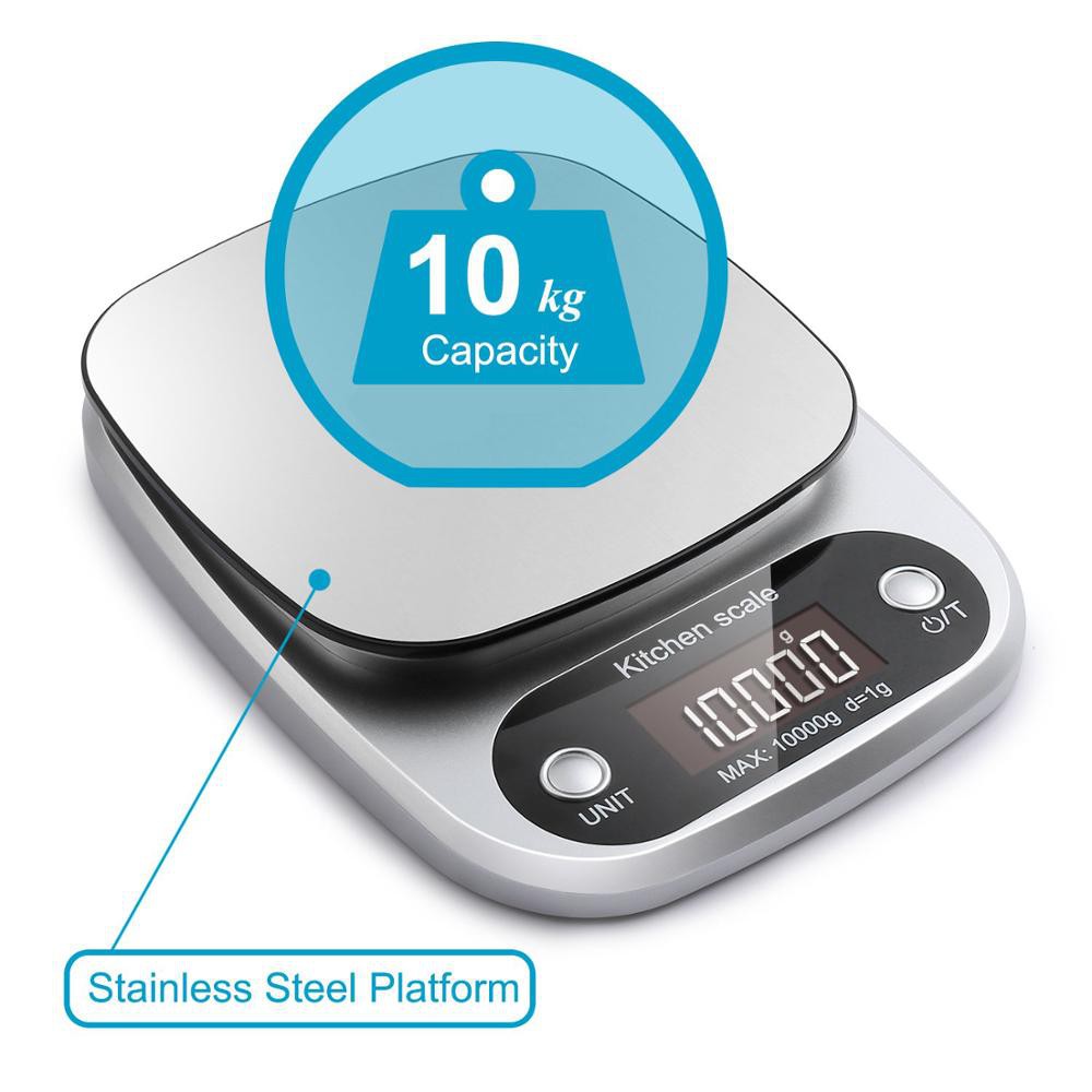 Digital Kitchen Food Scale 10kg High-precision Multifunction Weight ...