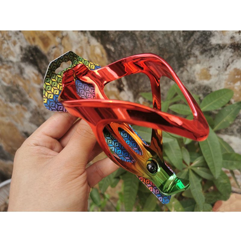 Road Bike Bottle Cage Colorful Plating MTB Bicycle Water Bottle Holder ...