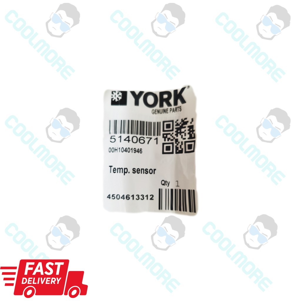 ORIGINAL YORK JOHNSON CONTROL AIR COND WALL INDOOR COIL SENSOR ATER ...