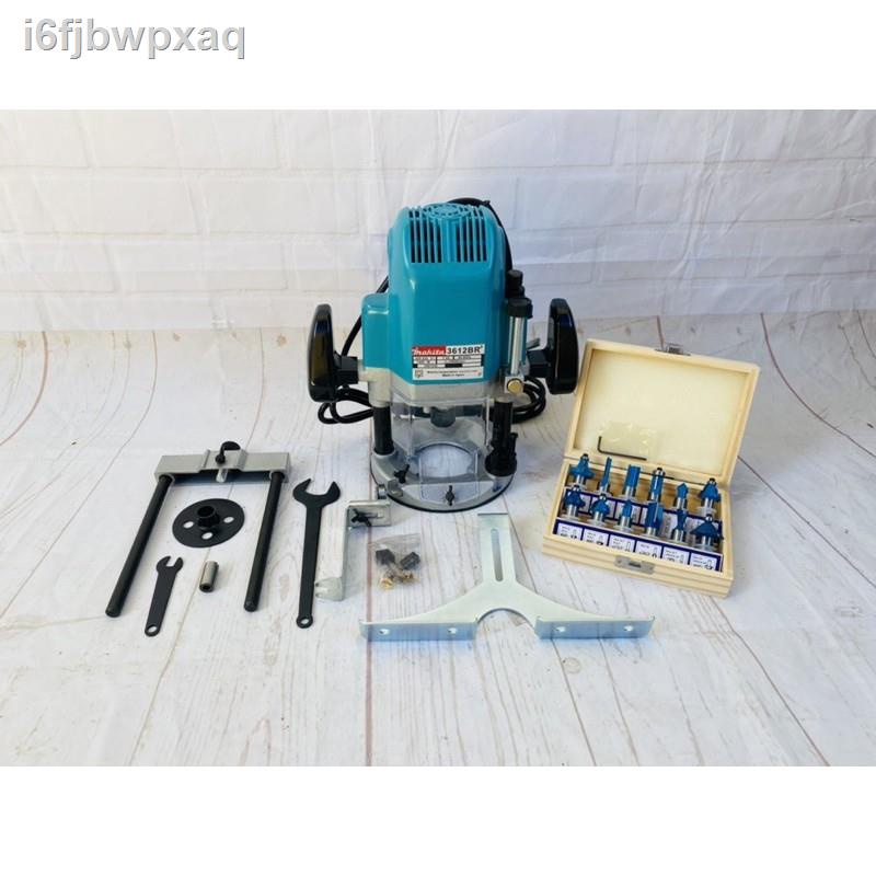 อุปกรณ์ของขวัญ₪ เร้าเตอร์ เครื่องเซาะร่องไม้ MAKITA รุ่น MT-3612BR ...