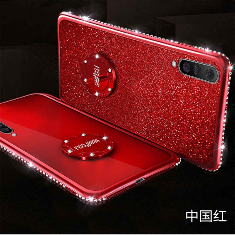 เคสโทรศัพท์มือถือซิลิโคนลายกลิตเตอร์สําหรับ Xiaomi Mi Cc9 Note 10 Cc9E ...