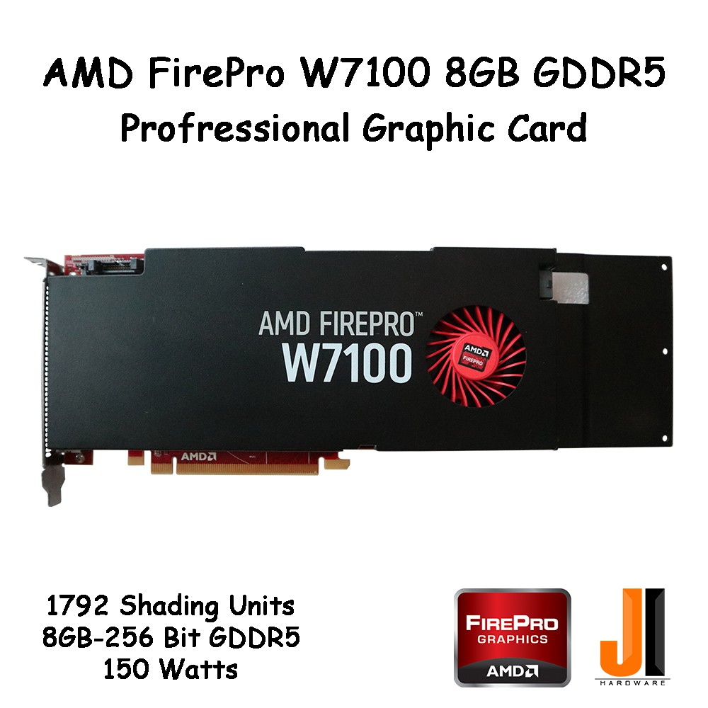 AMD FirePro W7100 8GB 256-Bit GDDR5 (มือสอง) | Shopee Thailand