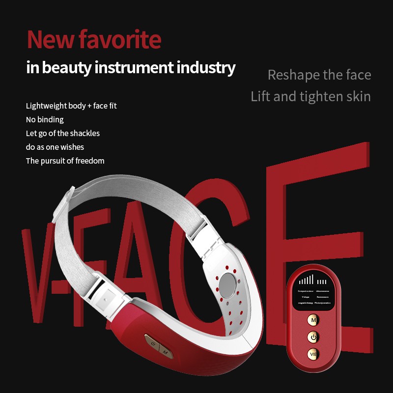 Wireless Face-lifting Device Massage Face Lifting and firming V-face ...