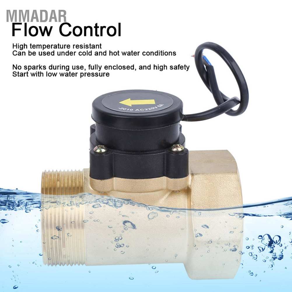 MMADAR G2 Water Booster Pump Flow Switch Automatic Sensor Liquid ...