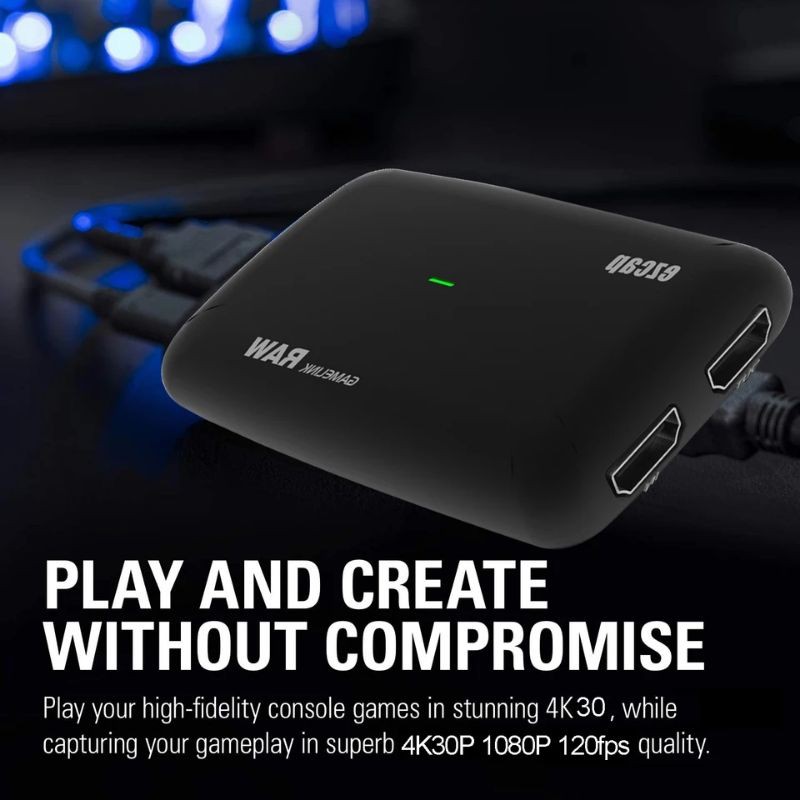 Ezcap 321 Gamelink 4K Hdmi Capture Live Streaming Gamelink อุปกรณ์เสริม ...