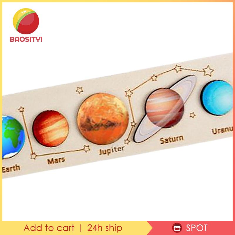 Wooden Solar System Board Game Science Experiment Toys for Kids ...