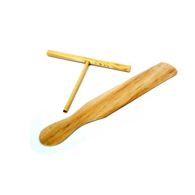 Fry King เครื่องทำเครปญี่ปุ่น Crepe Maker รุ่น FR-C3 พร้อมไม้หมุนแป้งเ ...