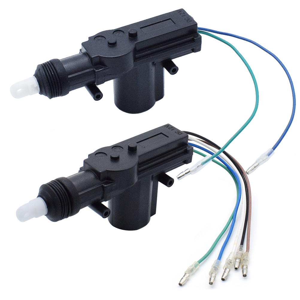 Universal Central Lock With Motor System Car Alarm Remote Control Auto ...