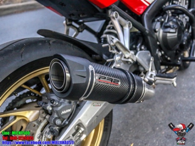 ปลายท่อ PR2 GT คาร์บอนเคฟล่าแท้ทั้งใบ มีคอท่อ 2 นิ้ว และ 2.5 นิ้ว ...