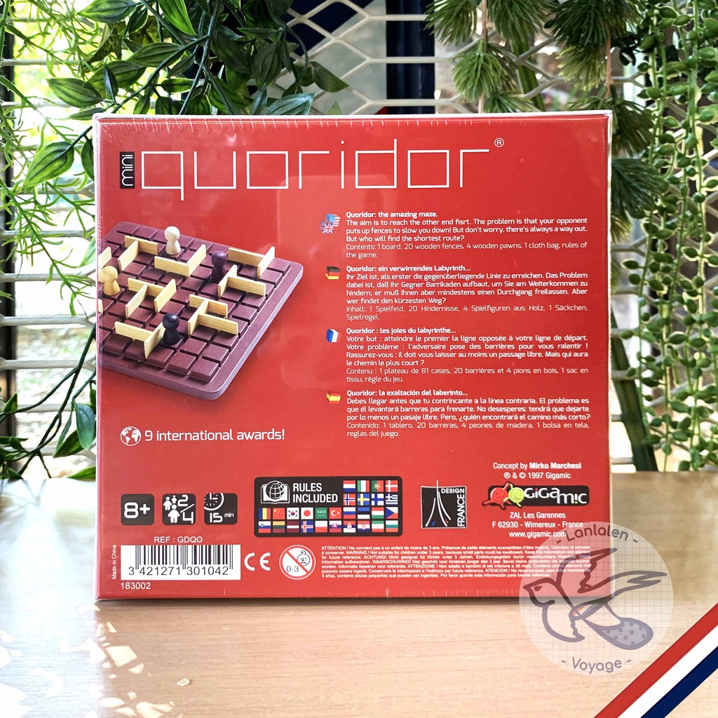 Pre-Order Quoridor ไซส์ Mini พร้อมส่ง ไซส์ใหญ่ปกติ ห่อของขวัญฟรี Boardgame - lanlalenvoyage ...