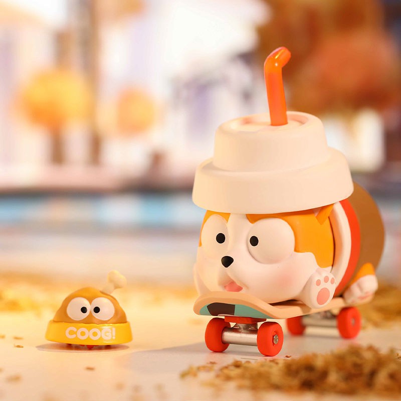 ของแท้ Bubble Matte Corgi Coogi-Wandering Series Blind Boxes Wang ...