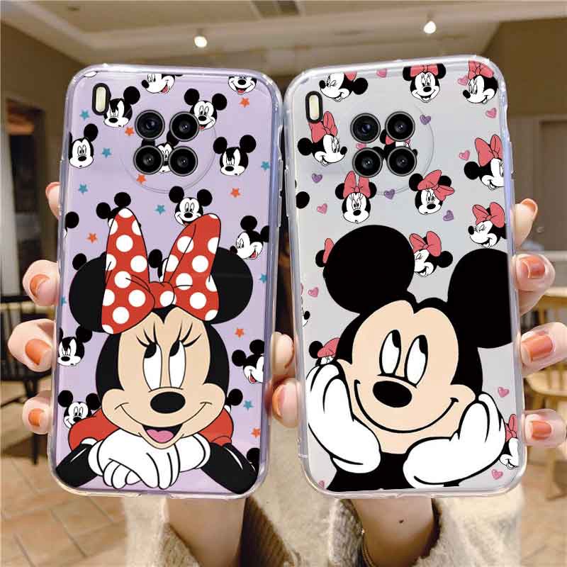 Mickey Mouse Minnie Case For Honor 50 Lite Cute Girls Silicone Soft Tpu ...