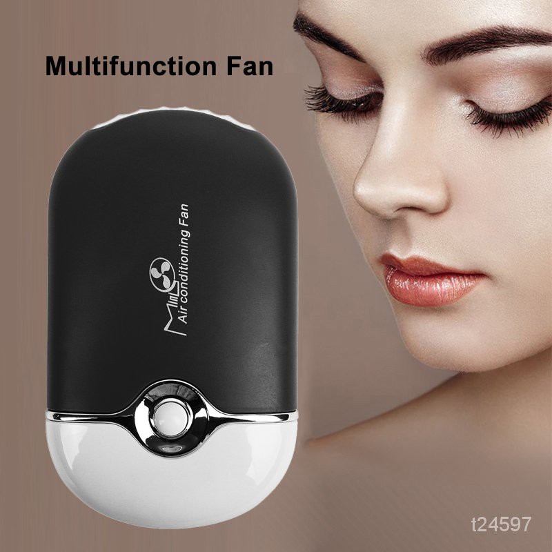 Mini USB Eyelash Fan Air Conditioning Blower Glue Grafted Individual ...