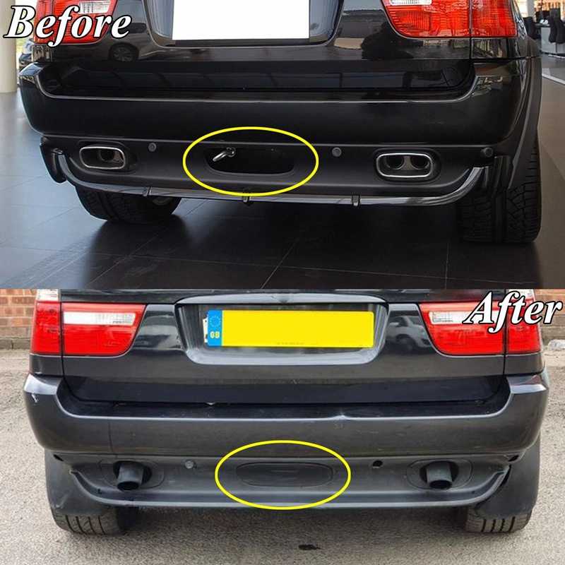 ฝาครอบกันชนหลังรถยนต์ สําหรับ BMW X5 E53 2000-2006 51128402327 ...