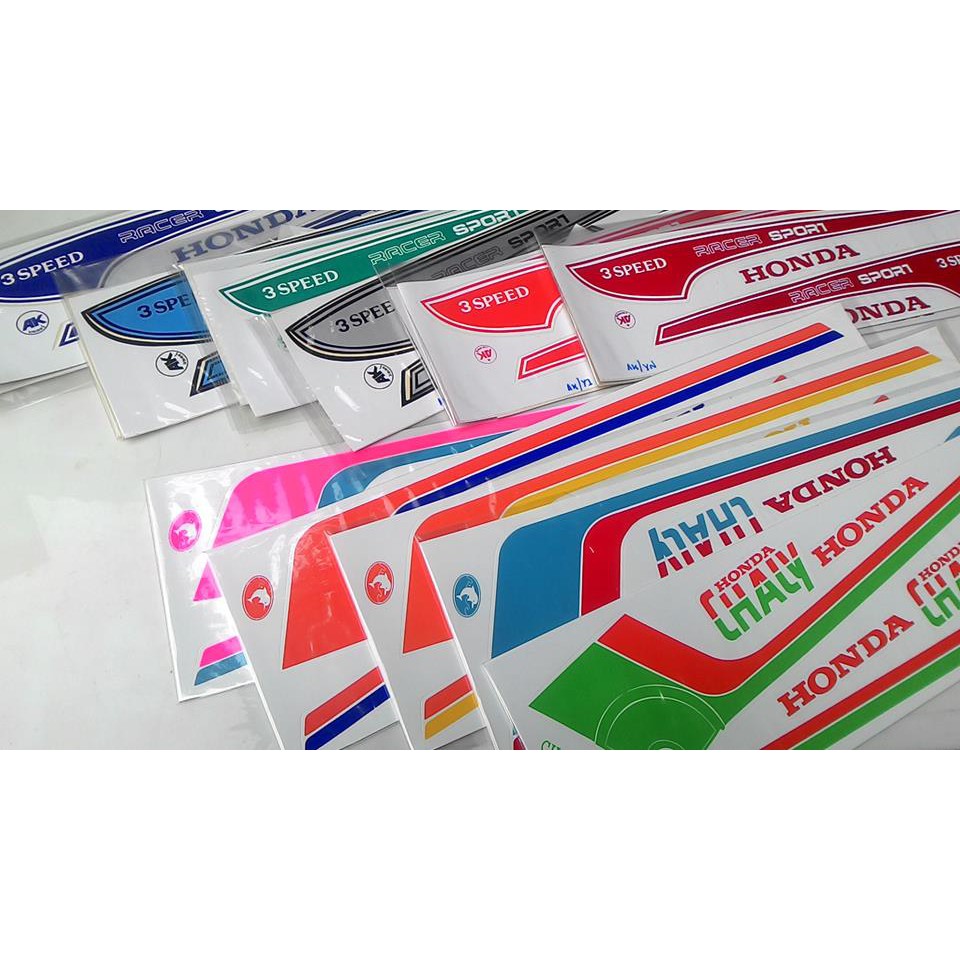สติกเกอร์ ฮอนด้า ชาลี Chaly | Shopee Thailand