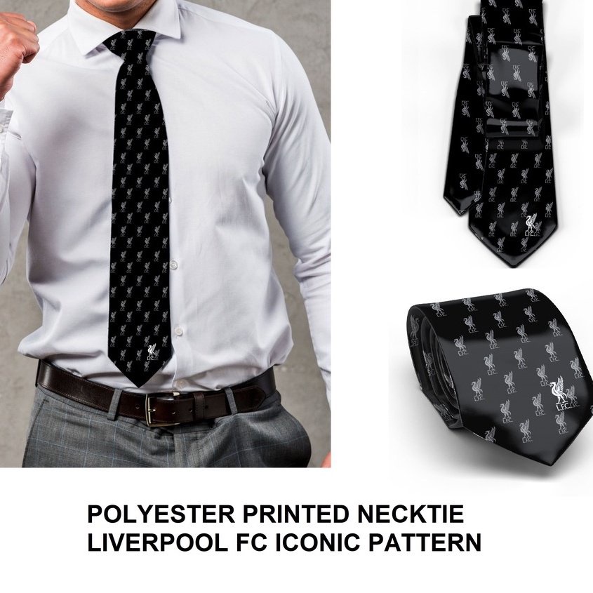 Liverpool FC Polyester Woven Mens Neck Tie Tali Leher Lelaki UJr7 ...