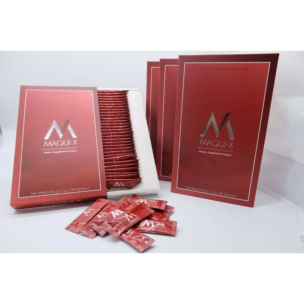 Maqui-X (มาร์กี้ เอ็กซ์) ช่วยชะลอวัย ต้านอนุมูลอิสระ สะเก็ดเงิน ไทรอยด์ ...