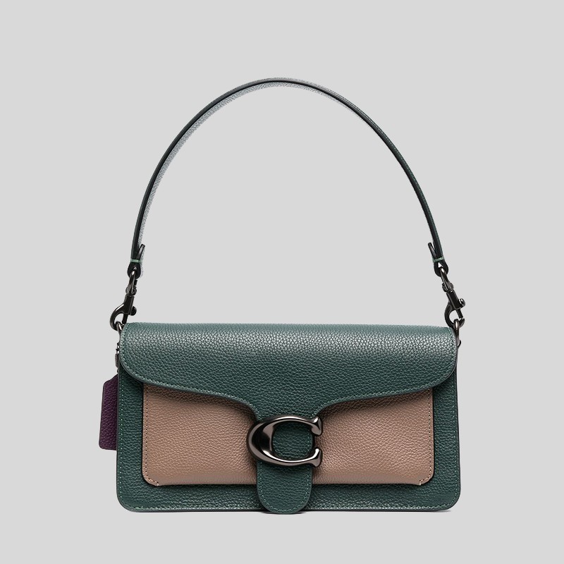 Coach Tabby Shoulder Bag 26 In Colorblock 76105 | Shopee Thailand