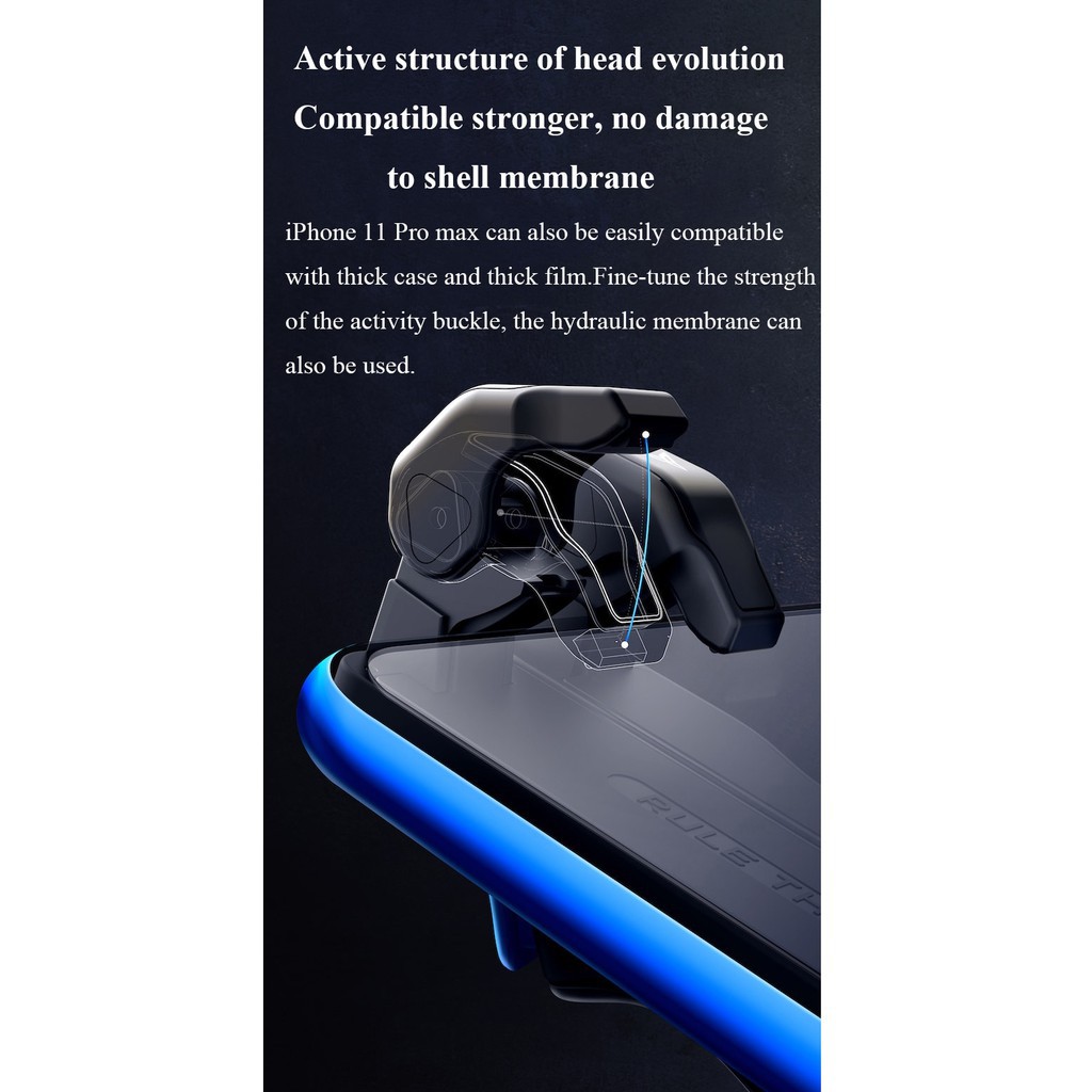 ♗(ประกันศูนย์) Flydigi Shadow Stinger (ขวา), Stinger Vice ขวา ปุ่มช่วยยิง ตัวช่วยยิง 2 ปุ่ม ...