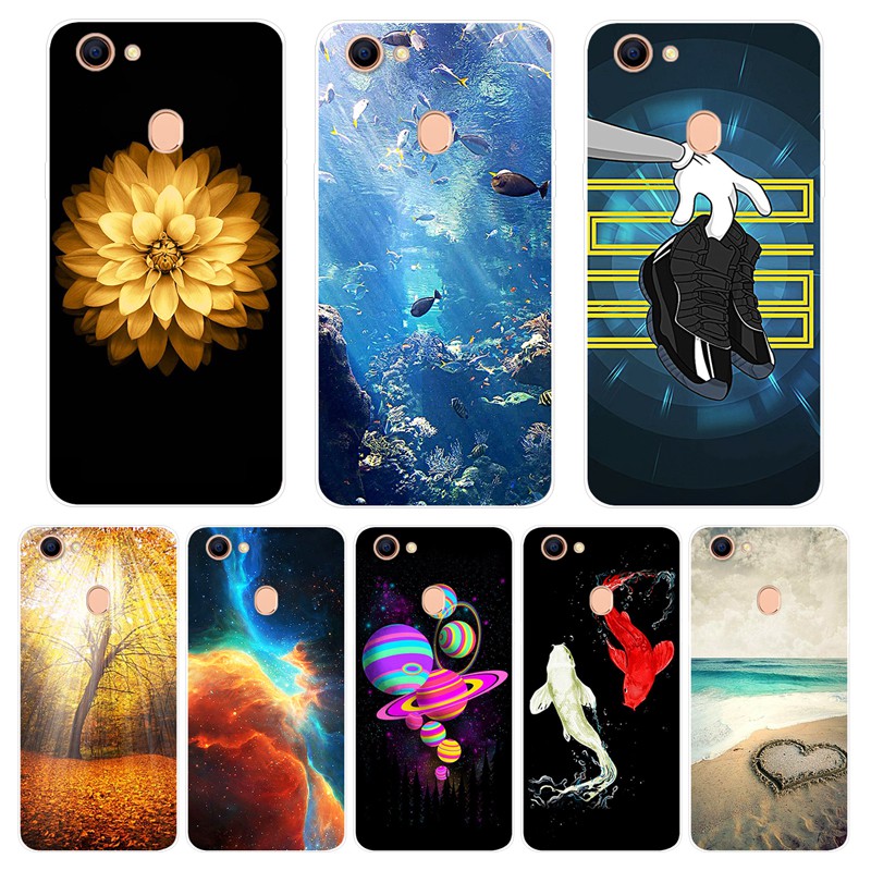 เคส OPPO F5 เคสซิลิโคน OPPO F5 Soft TPU Silicon Phone Cover ...