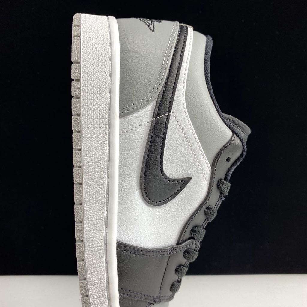 NIKE AIR JORDAN 1 LOW SHADOW TOE GREY AJ1 AJ Black Grey - _79lwzj8mg ...
