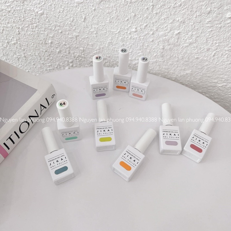 (พร้อมส่ง)สินค้าใหม่ สีเจล jikai 168 สี ของแท้ ชาร์ท มีให้ 3 อัน แถม ...