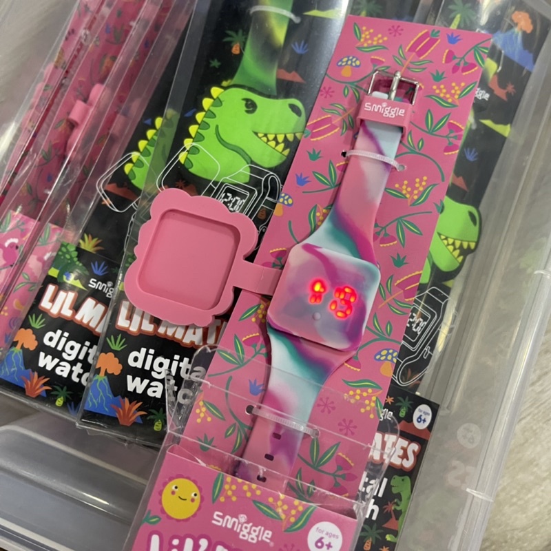 smiggle สมิกเกอร์ Lil Mates Digital Watch จ่ายปลายทางได้แท้ ...