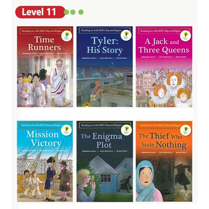 พร้อมส่ง!! หนังสือฝึกอ่านภาษาอังกฤษ Oxford Reading Tree Level 10-12 set ...