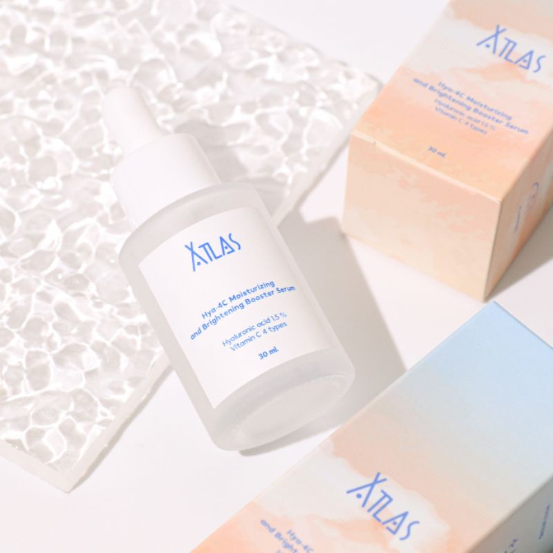 Atlas เซรั่มไฮยา Hya-4C - Moisturizing and Brightening Booster Serum ...