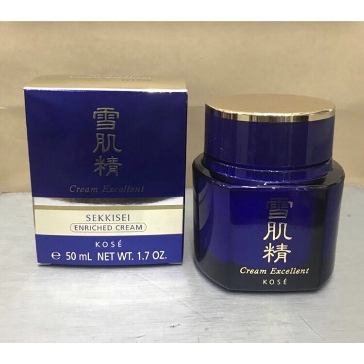 โคเซ่ ครีมบำรุงกลางคืน Kose Sekkisei Enriched Cream 50 ml | Shopee Thailand