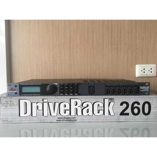 เครื่องปรุงแต่งเสียง Driverack260 - phoosa - ThaiPick