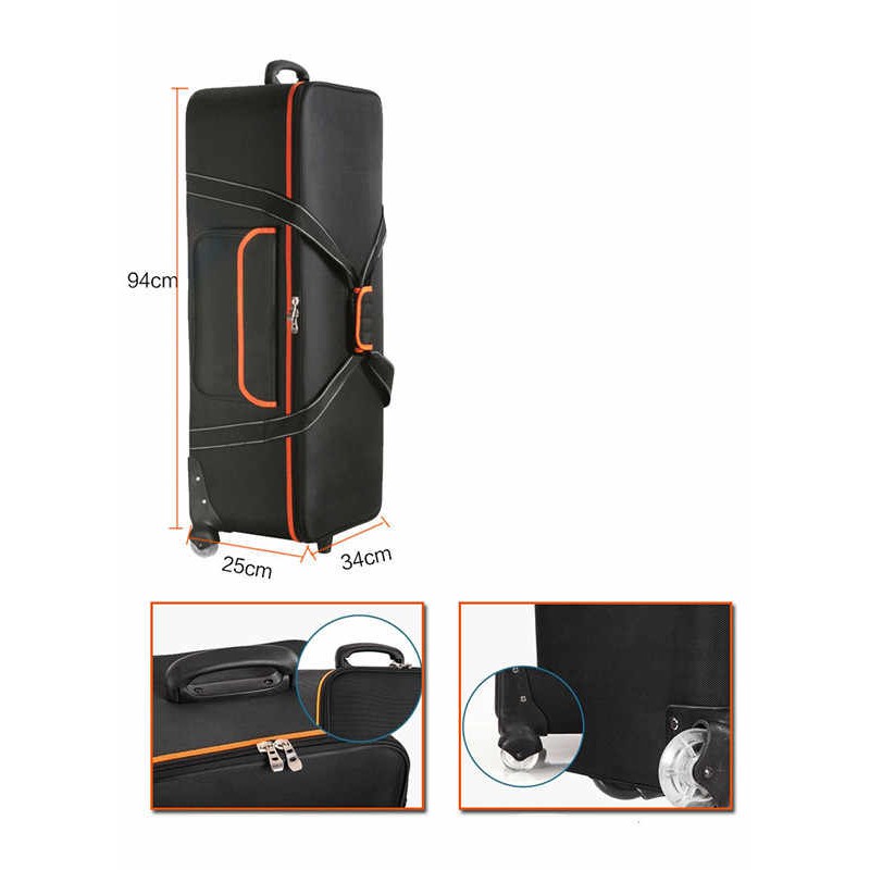 GODOX CB-06 รุ่นใหม่ Hard Carrying Case with Wheels กระเป๋าล้อลาก สำหรับใส่แฟลช ไฟสตูดิโอ ...
