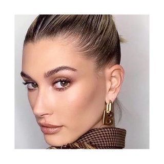 BALEN LOGO " B " Set สีทอง ต่างหู, สร้อยคอ, สร้อมข้อมือ | Shopee Thailand