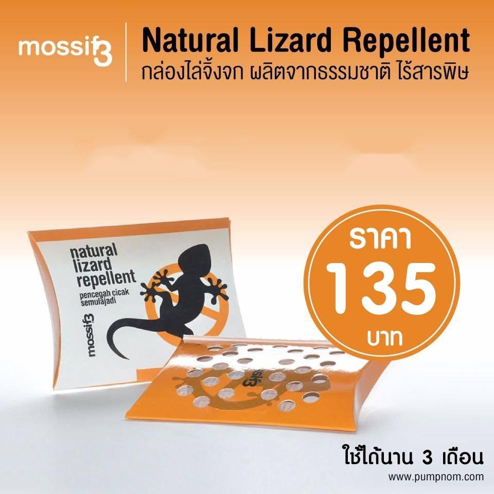 mossif3 ผงไล่จิ้งจก non toxic ผลิตจากธรรมชาติ ปลอดสารเคมี การันตีด้วย ...