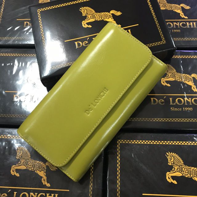 กระเป๋าสตางค์ De'Lonchi หนังแท้ พร้อมกล่อง - glofza_1 - ThaiPick