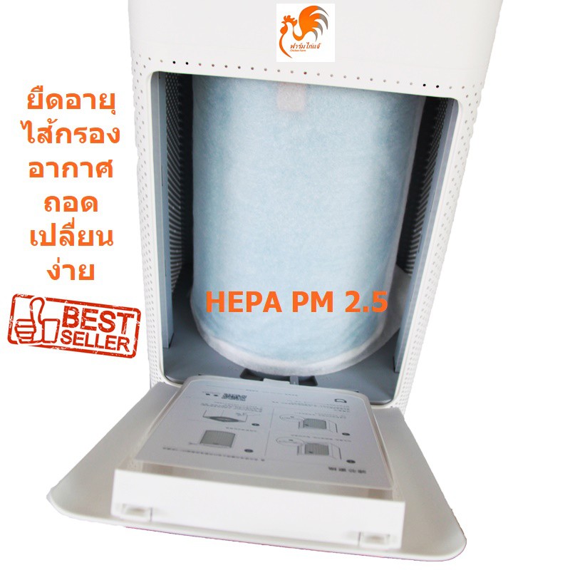 (ส่งด่วน ในไทย) ไส้กรองเครื่องฟอกอากาศ Mi Xiaomi HEPA PM2.5 รุ่น Pro 2S 2 Xiaomi Mi Air Purifier ...