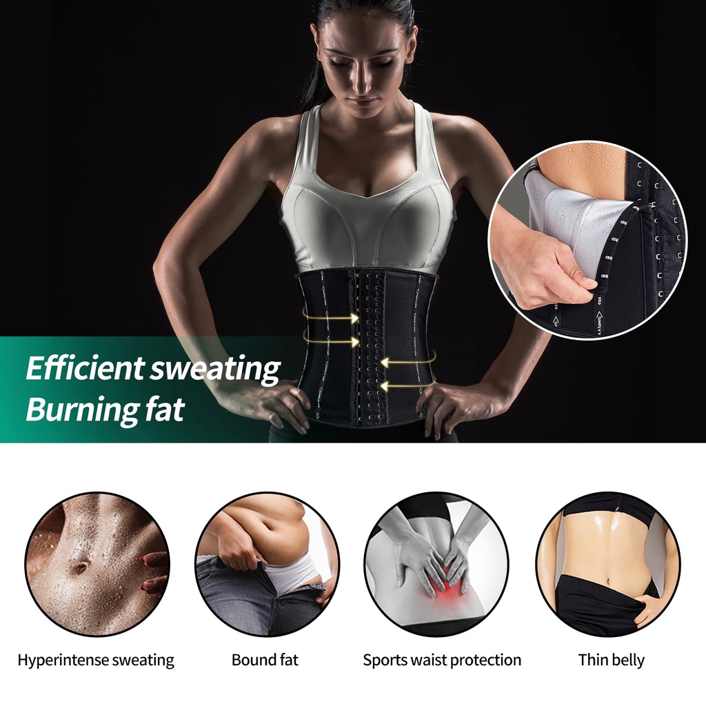 Waist Trimmer Fitness Weight Loss Fast Gym Sports Workout Slim Body ...